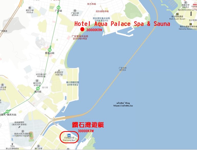 VISIT BUSAN PASS 釜山通行證 免費入場景點位置地圖、設施資訊_2024年更新 - windko 台韓遊趣