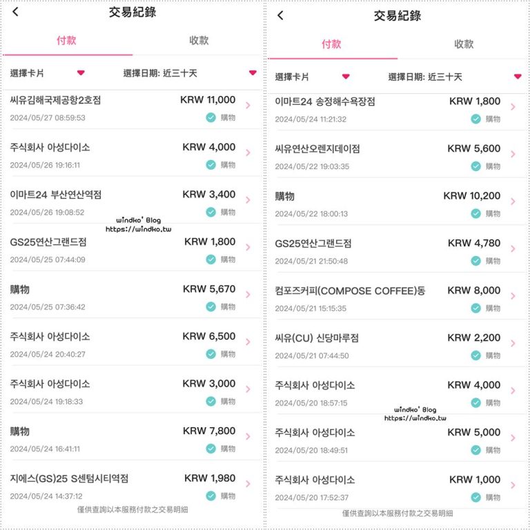 2026 在韓國用台灣Pay拿最高30%回饋! 實際使用步驟+TWQR付款免手續費 - windko 台韓遊趣